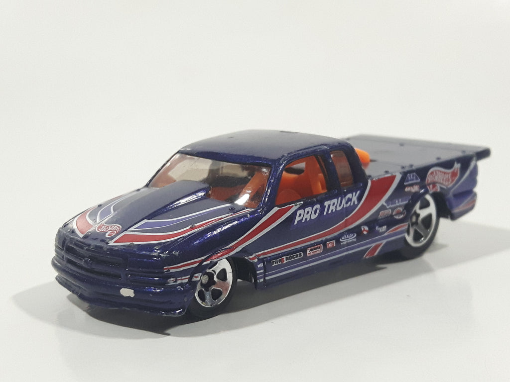 2000 Hot Wheels Hot Haulers 1998 Chevy Pro Stock S10 Truck Metallic Pu ...