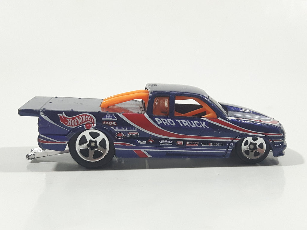 2000 Hot Wheels Hot Haulers 1998 Chevy Pro Stock S10 Truck Metallic Pu ...