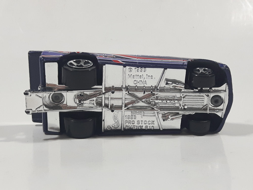 2000 Hot Wheels Hot Haulers 1998 Chevy Pro Stock S10 Truck Metallic Pu ...