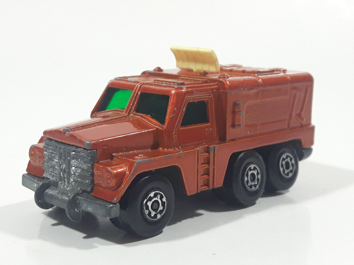 Vintage 1973 Lesney Matchbox Rolamatics No. 16 Badger Orange Radar Tru ...