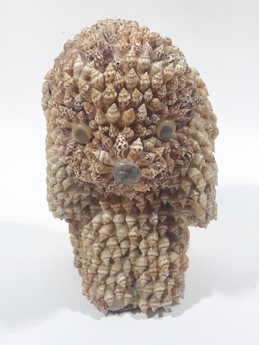 Vintage Seashell Covered Poodle Ornament 5 1/2" Tall – Treasure Valley ...