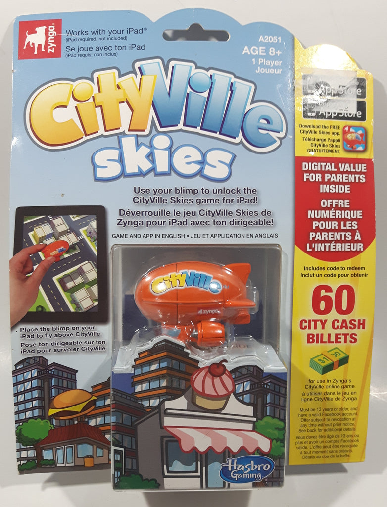 2012 Zynga CityVille Skies Game Blimp Plastic Toy New in Package ...