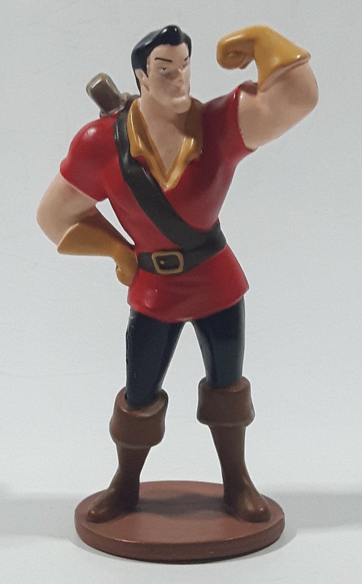 Disney Beauty and The Beast Gaston Flexing 4" Tall Toy Figure ...