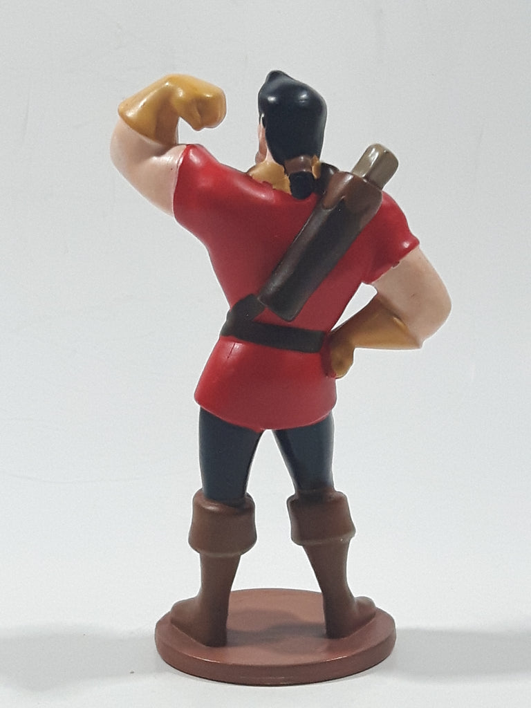 Disney Beauty and The Beast Gaston Flexing 4" Tall Toy Figure ...