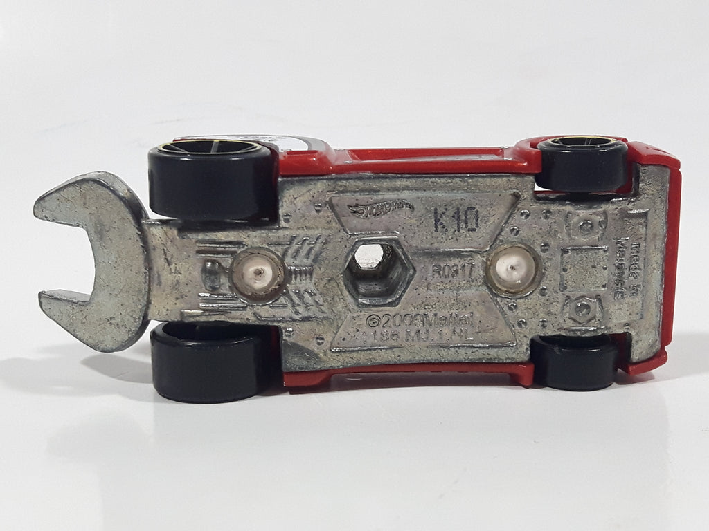 2017 Hot Wheels Experimotors Tooligan Satin Red Die Cast Toy Tool Wren ...