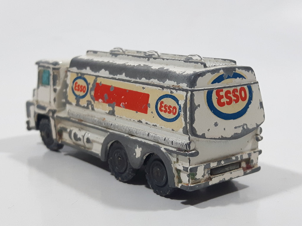 Vintage 1960s Husky Models Tanker Esso White Die Cast Toy Car Vehicle ...