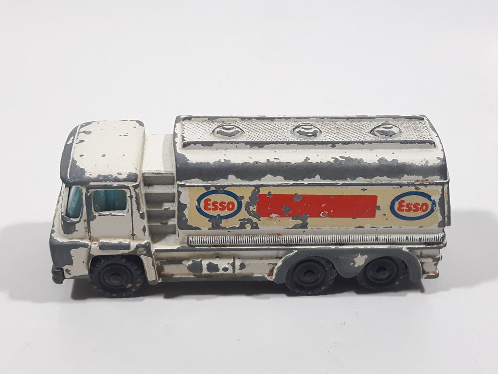 Vintage 1960s Husky Models Tanker Esso White Die Cast Toy Car Vehicle ...