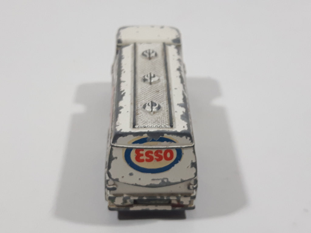 Vintage 1960s Husky Models Tanker Esso White Die Cast Toy Car Vehicle ...