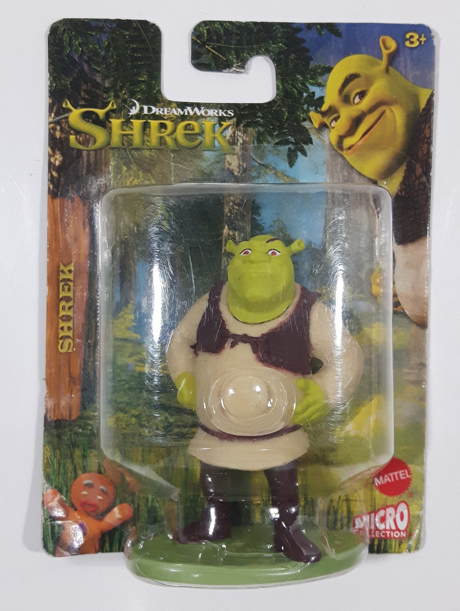 2021 Mattel DreamWorks Micro Collection Shrek 2 5/8" Tall Toy Figure N ...