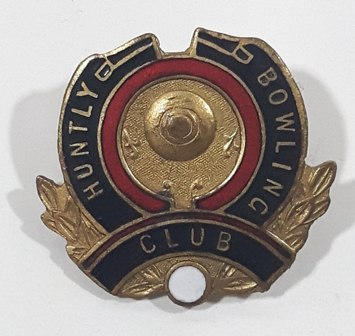 Huntly Bowling Club Enamel Metal Lapel Pin – Treasure Valley Antiques ...