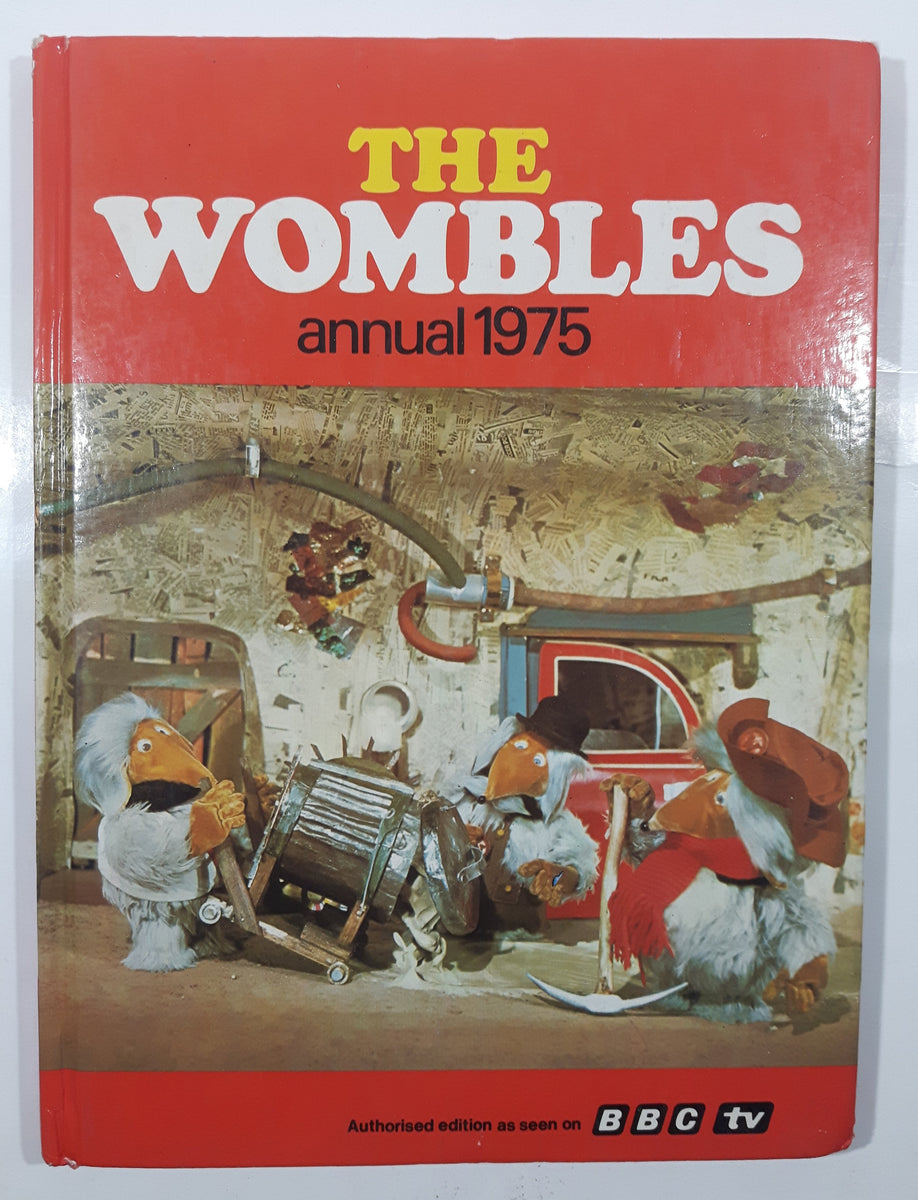 Vintage BBC TV The Wombles annual 1975 Hard Cover Book – Treasure ...