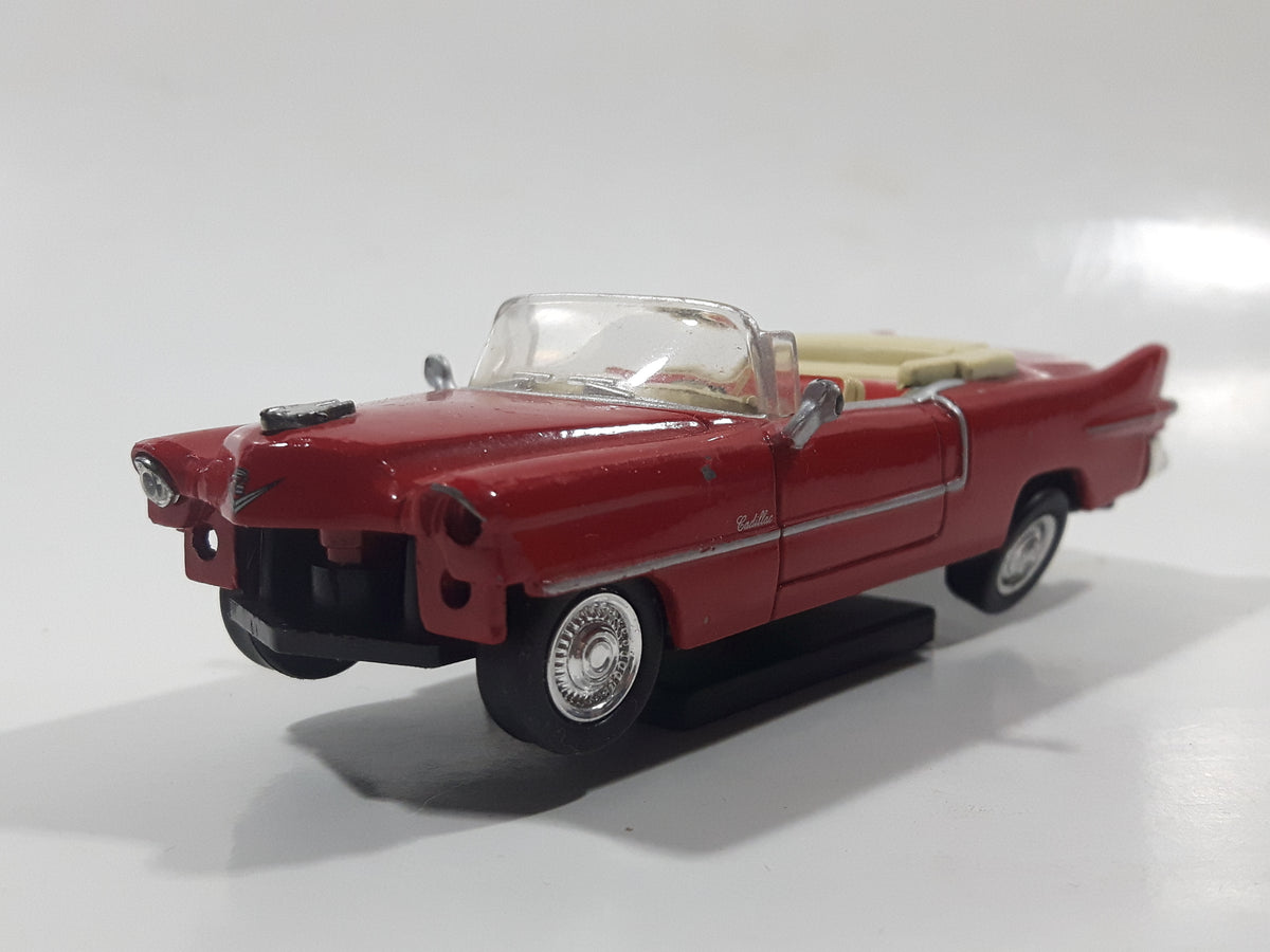 2000 New Ray 1955 Cadillac Eldorado Convertible Red Toy Car Vehicle ...