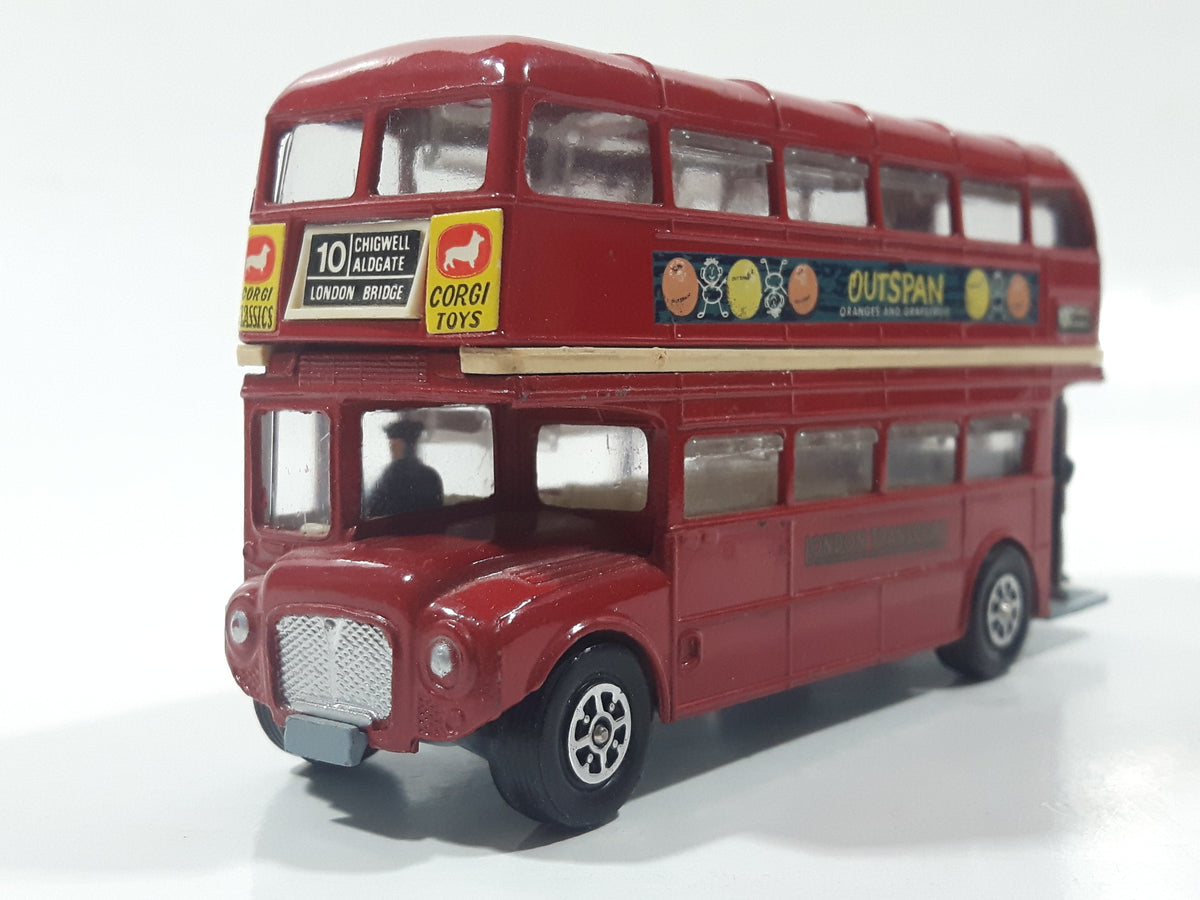 Vintage Corgi Toys London Transport Routemaster Double Decker Bus "Out ...