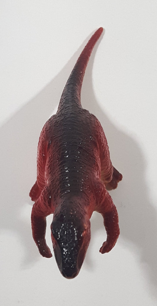 Red Orange Raptor 2 1/4" Tall Dinosaur Toy Figure – Treasure Valley ...