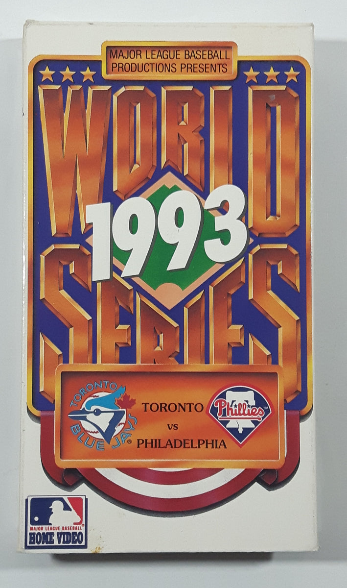 Major League Baseball Home Video 1993 World Series Toronto Blue Jays v ...