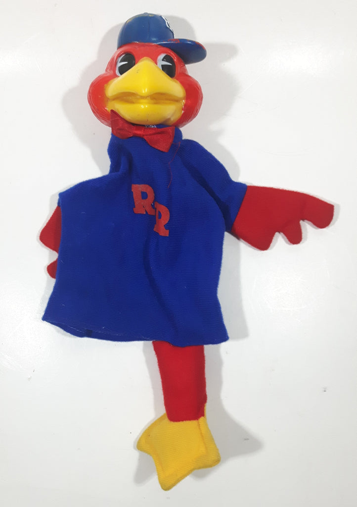Vintage 1983 Red Robin Restaurant Mascot 13" Tall Hand Puppet with Pla ...
