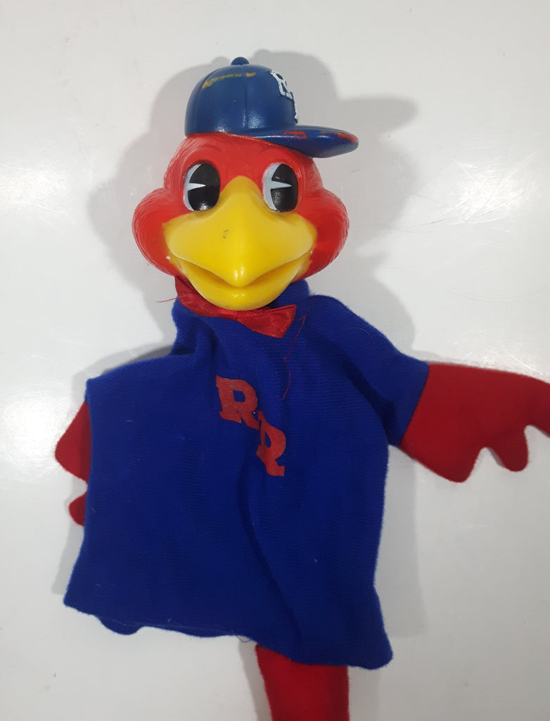 Vintage 1983 Red Robin Restaurant Mascot 13" Tall Hand Puppet with Pla ...