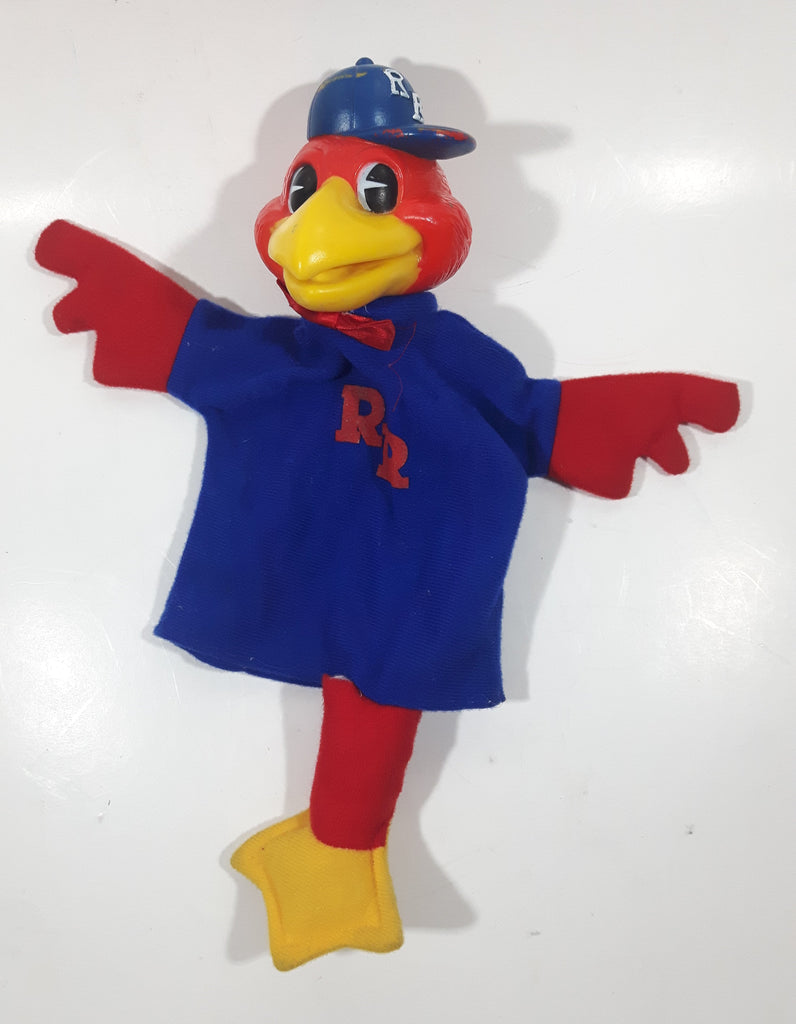 Vintage 1983 Red Robin Restaurant Mascot 13" Tall Hand Puppet with Pla ...