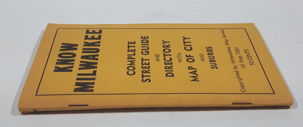 1949 Milwaukee Map Service Know Milwaukee Complete Street Guide And Di – Treasure Valley ...