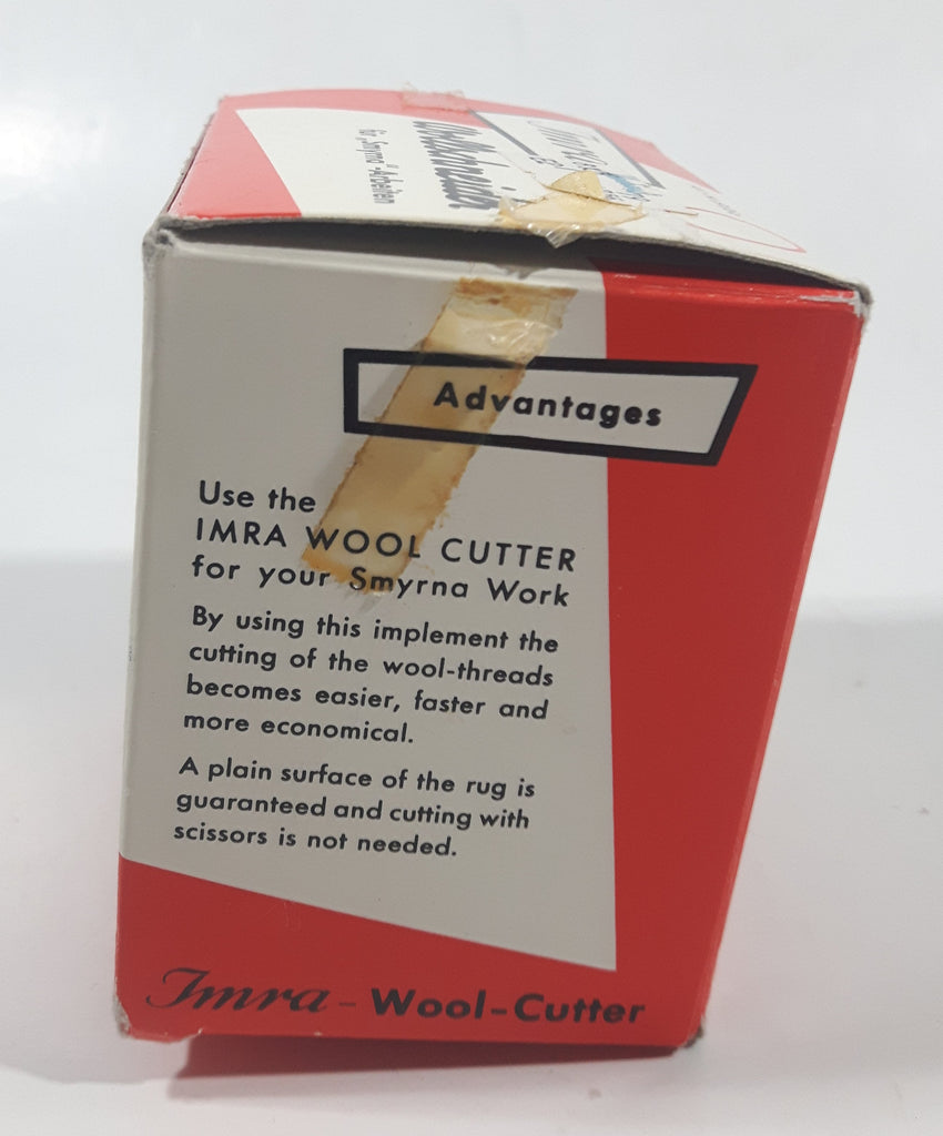 Vintage 1979 Jmra Wollschneider Wool Cutter In Box with Instructions a ...