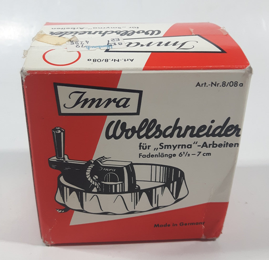Vintage 1979 Jmra Wollschneider Wool Cutter In Box with Instructions a ...