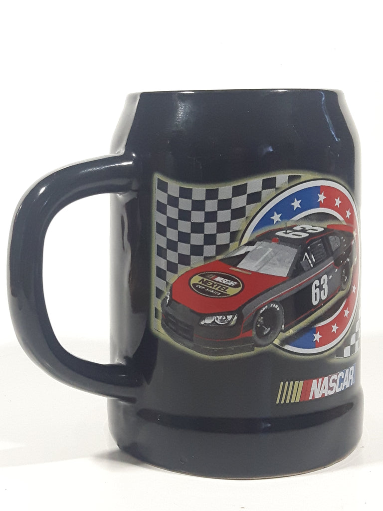 NASCAR Nextel Cup Series Car #63 Black and Red 5 1/4" Tall Ceramic Cof ...