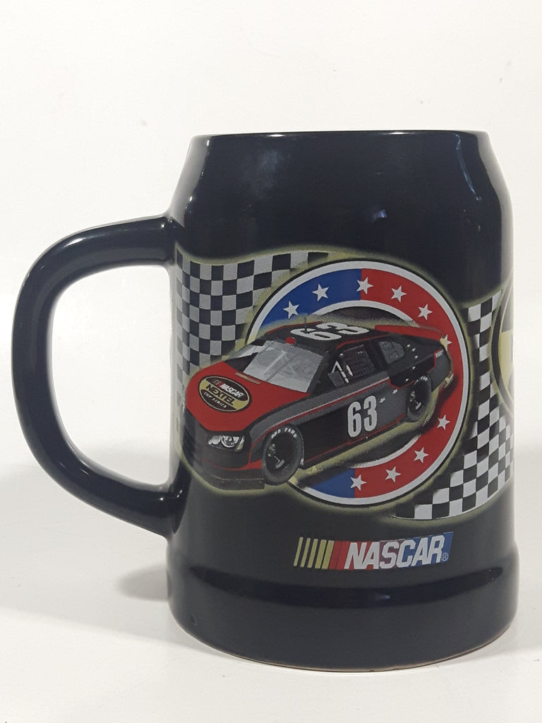 NASCAR Nextel Cup Series Car #63 Black and Red 5 1/4" Tall Ceramic Cof ...