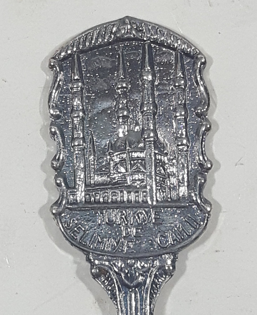 Turkiye De Selimiye Camii Souvenir Silver Plated Metal Spoon – Treasure ...