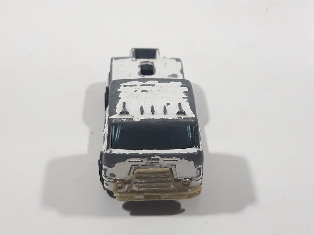 COE Semi Tractor Truck White Die Cast Toy Car Vehicle Made in Hong Kon ...