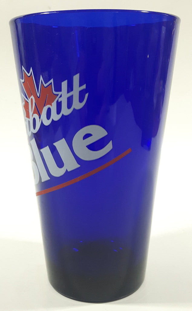 Labatt's Blue Beer 5 3/4" Tall Cobalt Blue Glass Cup – Treasure Valley ...