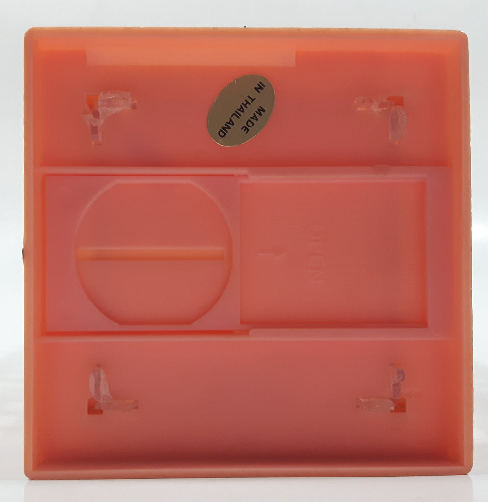 Vintage Light Pink 6 3/4" Tall British Plastic Telephone Booth Shaped ...