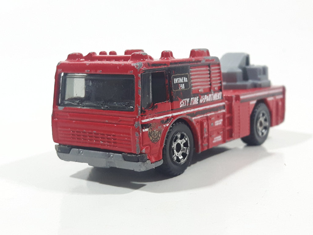 2009 Matchbox Emergency Response Fire Engine 2006 Ladder Truck Fire De ...