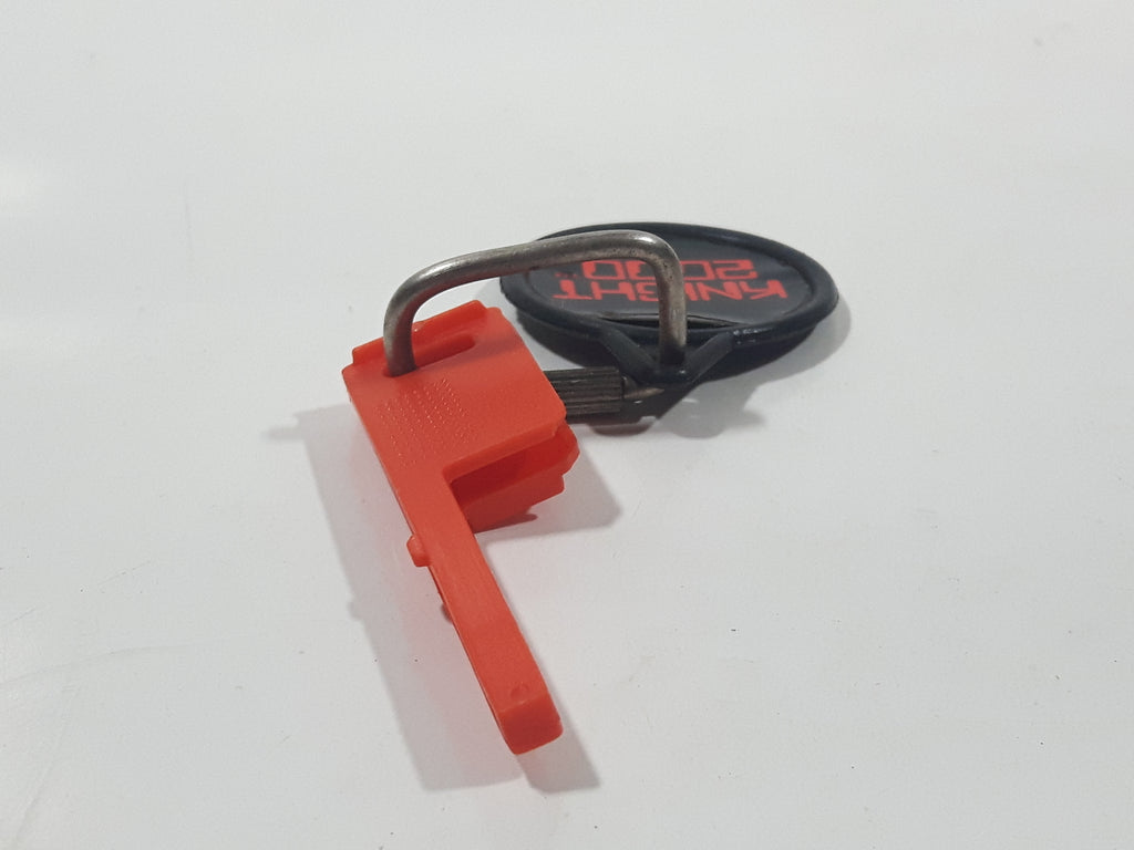 Vintage 1980 Kidco Burnin' Key Cars K.I.T.T. Knight Rider 2000 Univers ...