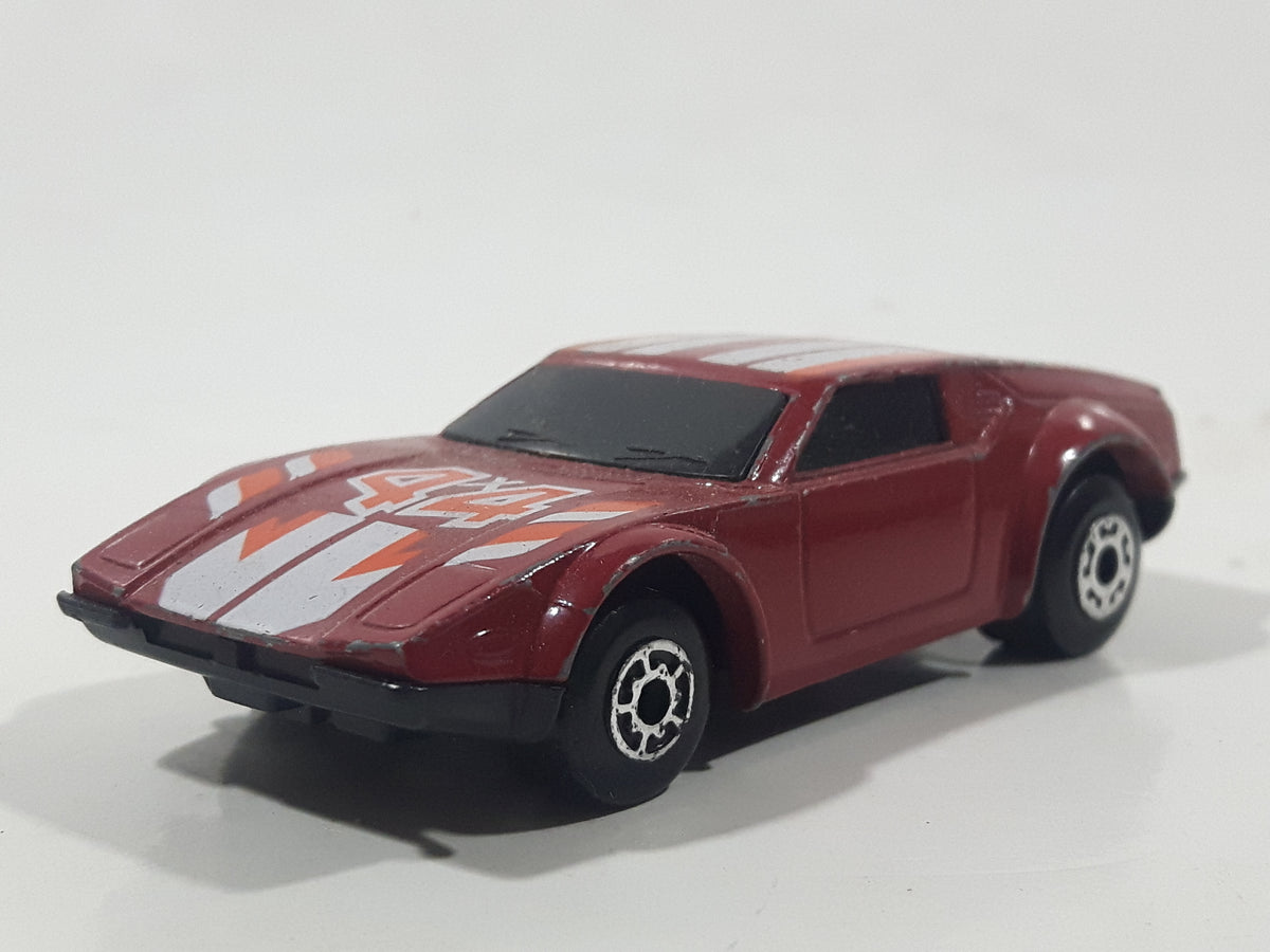Vintage 1985 Matchbox Super G.T. BR 39/40 Ace Racer Dark Red Die Cast ...