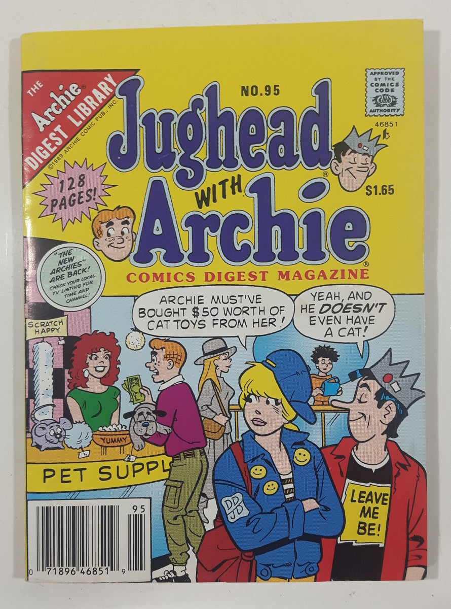 1989 The Archie Digest Library No. 95 Jughead with Archie Magazine Com ...