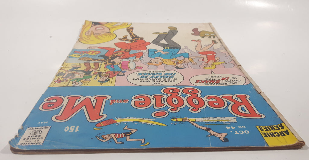 1970 Archie Series Oct. No. 44 Reggie and Me 15 Cent Comic Book ...