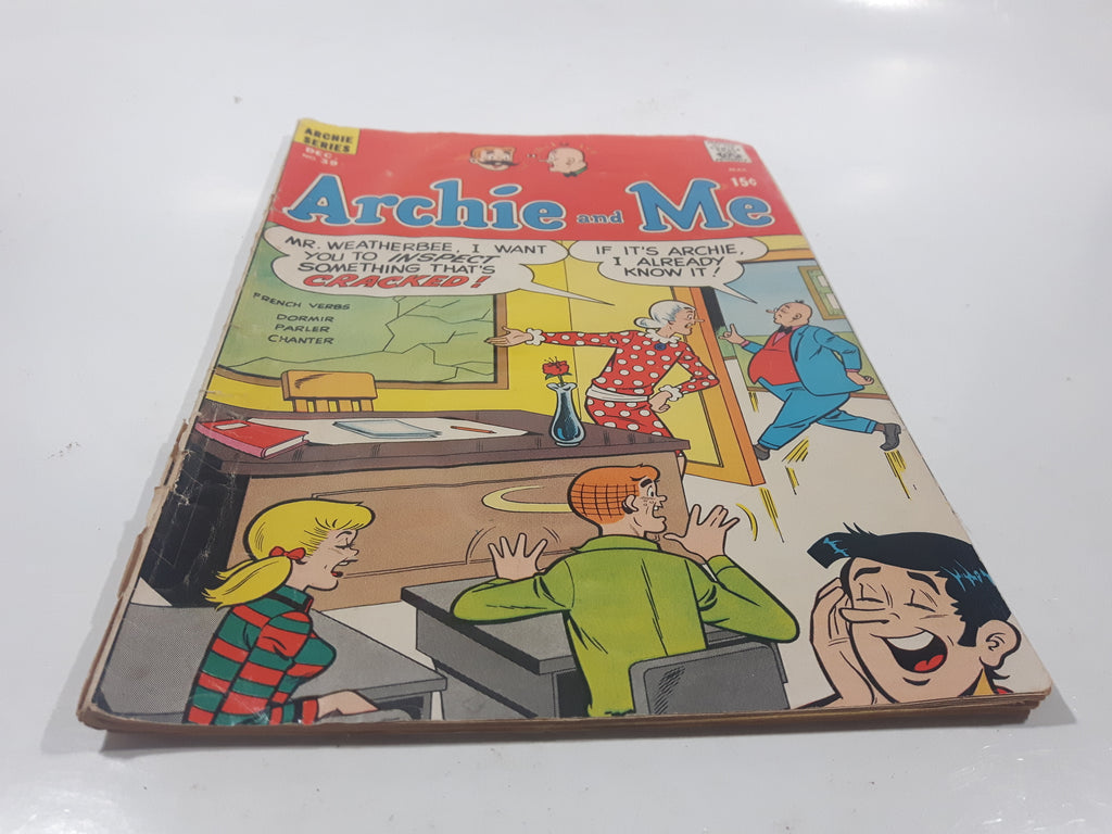 1970 Archie Series Dec No. 39 Archie and Me 15 Cent Comic Book ...