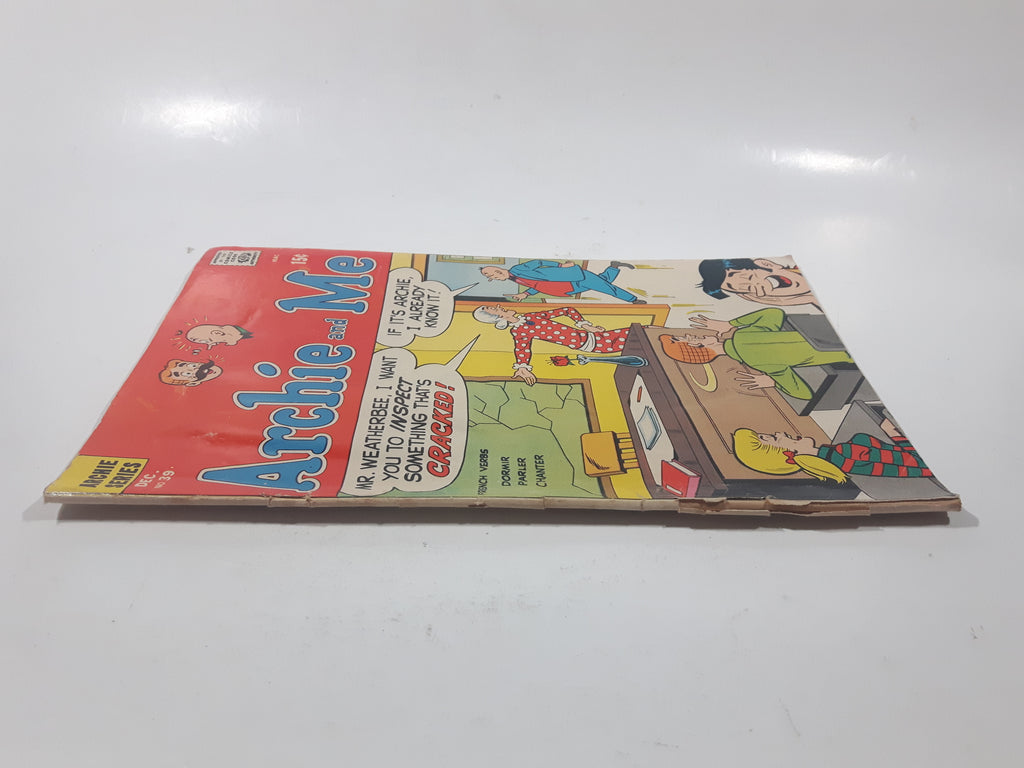 1970 Archie Series Dec No. 39 Archie and Me 15 Cent Comic Book ...