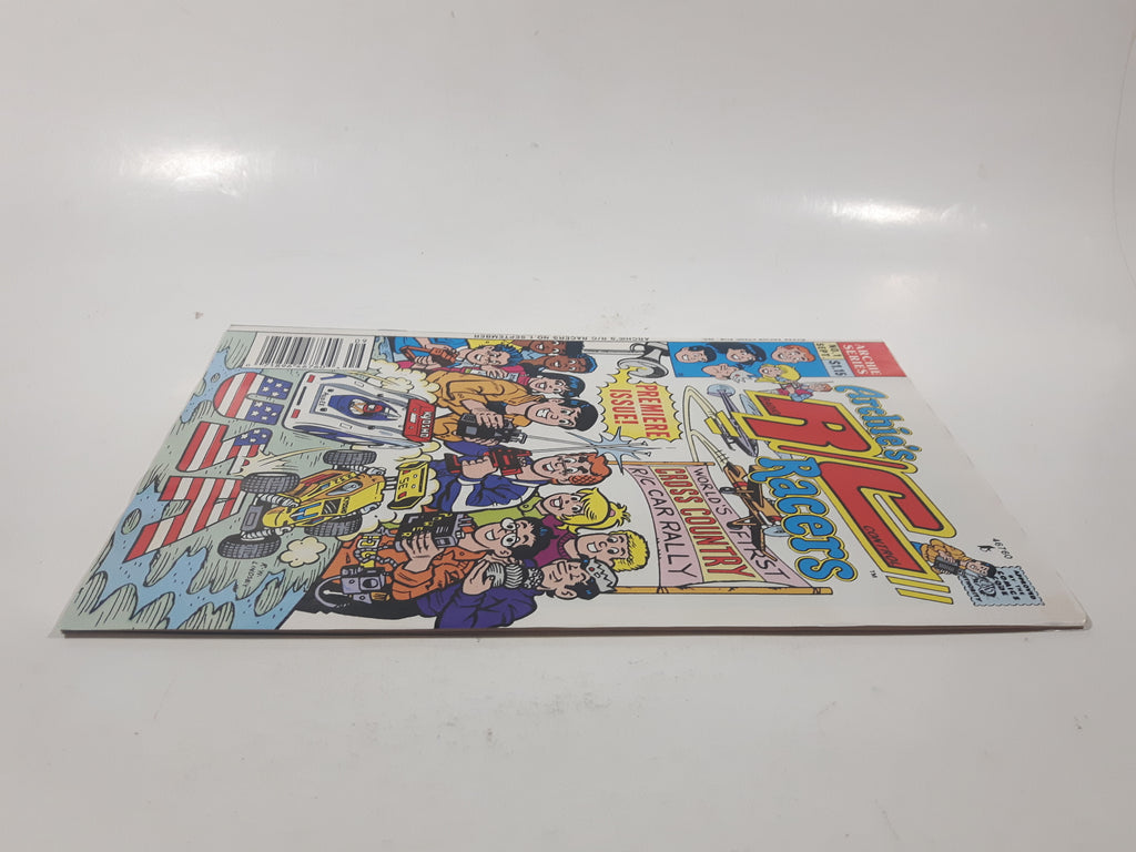 1989 Archie Series Sept No. 1 Archie's R/C Radio Control Racers Comic ...