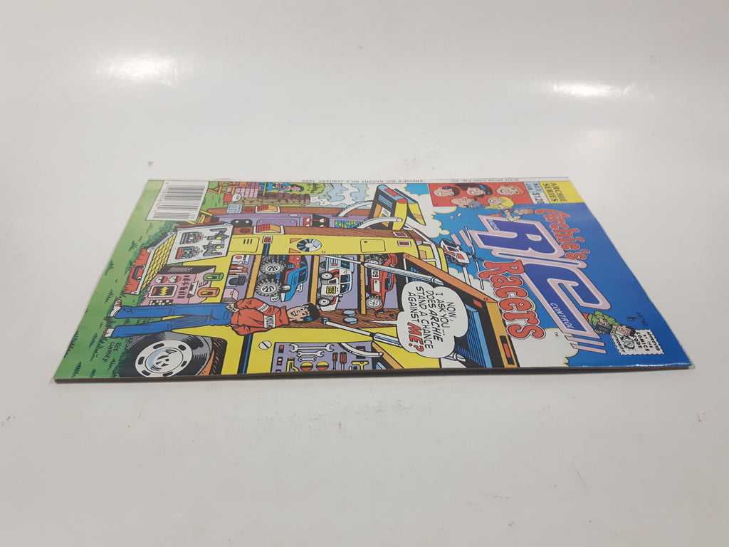 1989 Archie Series Jan. No. 3 Archie's R/C Radio Control Racers Comic ...