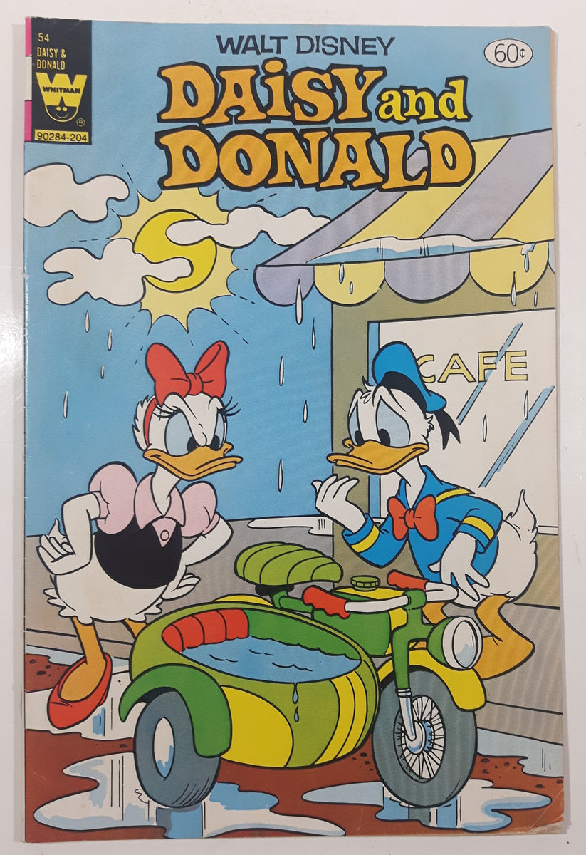 1982 Whitman No. 54 Walt Disney Daisy and Donald 60 Cent Comic Book ...