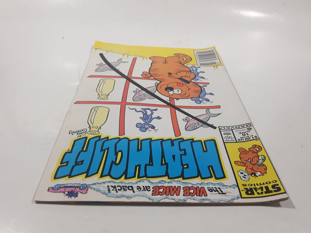 1987 Marvel Star Comics June No. 16 Heathcliff The Vice Mice are back ...