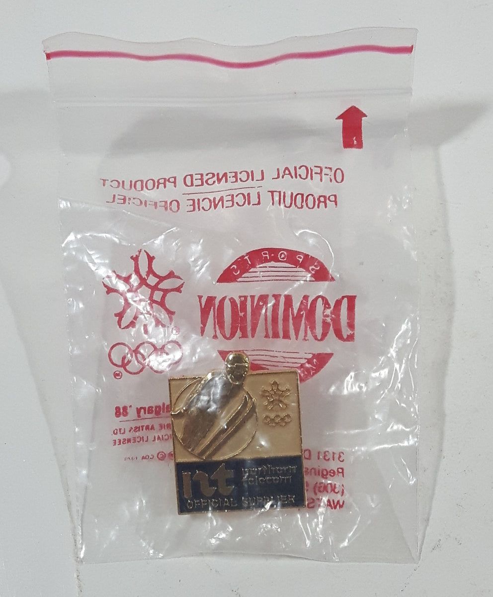 1988 Calgary Olympics Northern Telecom Official Supplier Ski Jumping E ...