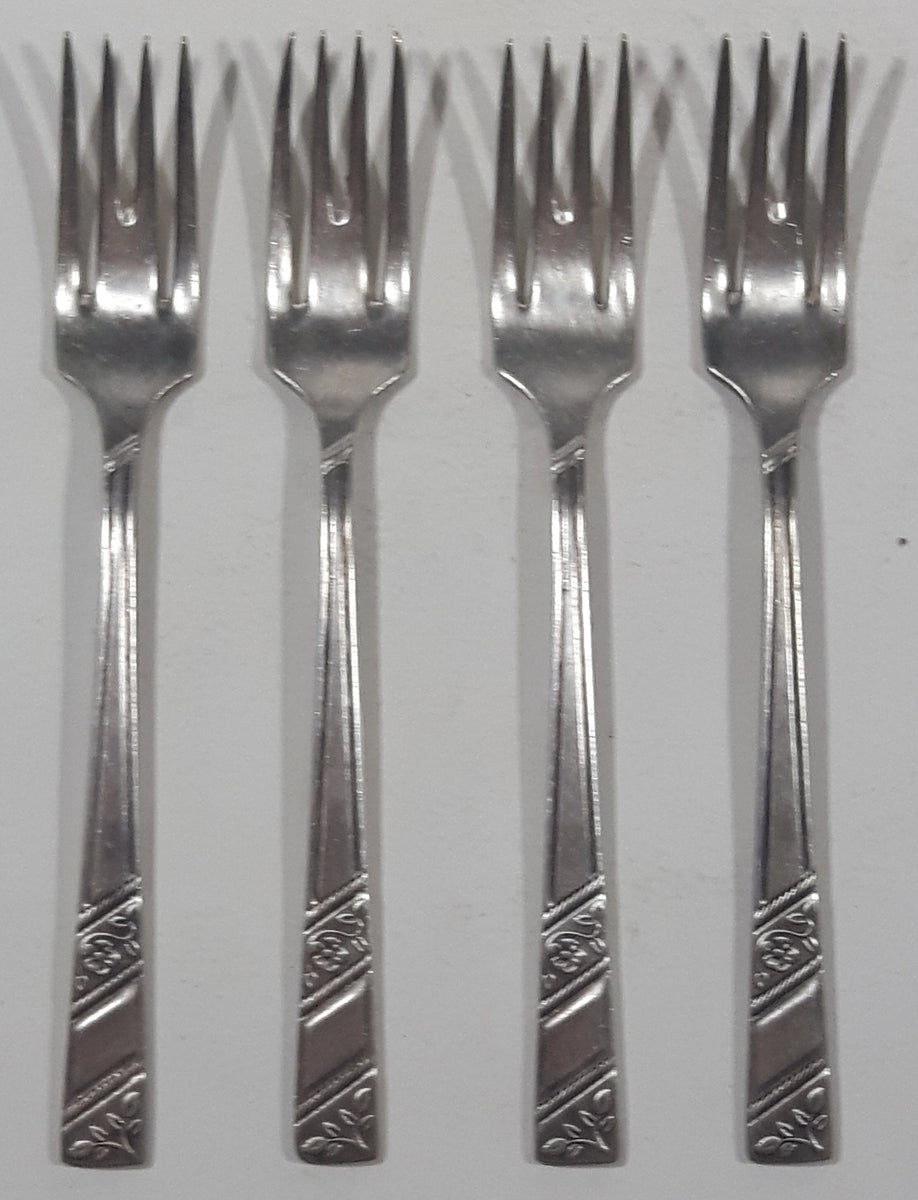 Vintage Vltd Extra A Sheffield England Silver Plate Fork Set of 4 ...