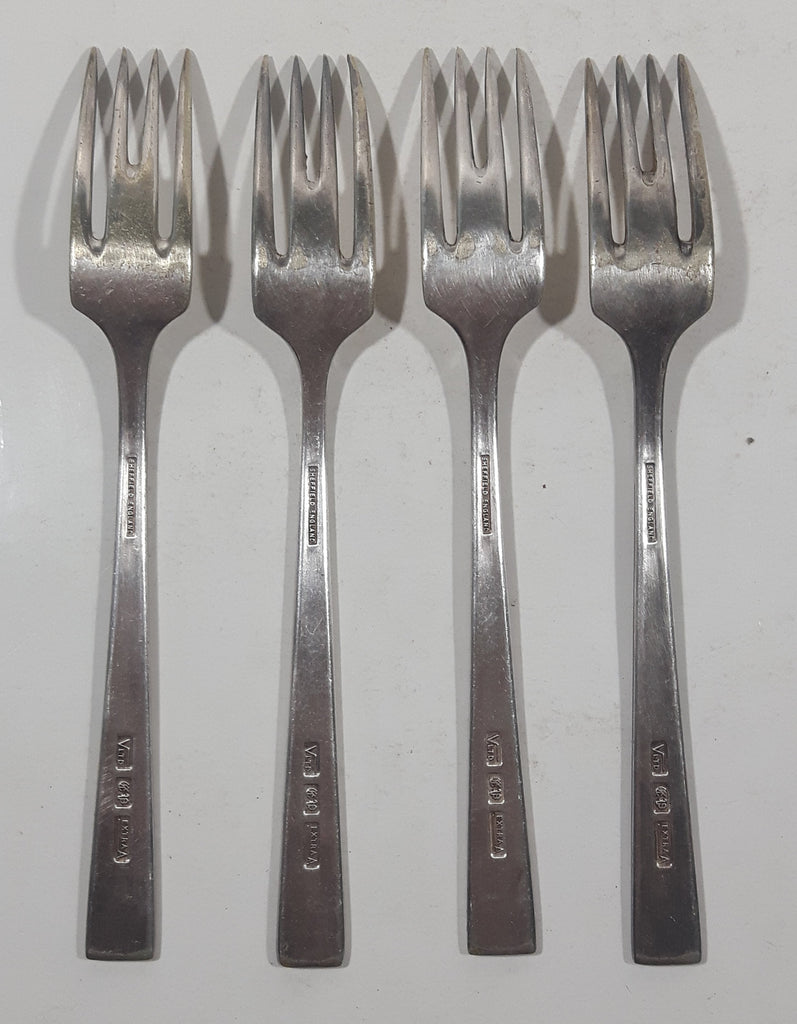 Vintage Vltd Extra A Sheffield England Silver Plate Fork Set of 4 ...