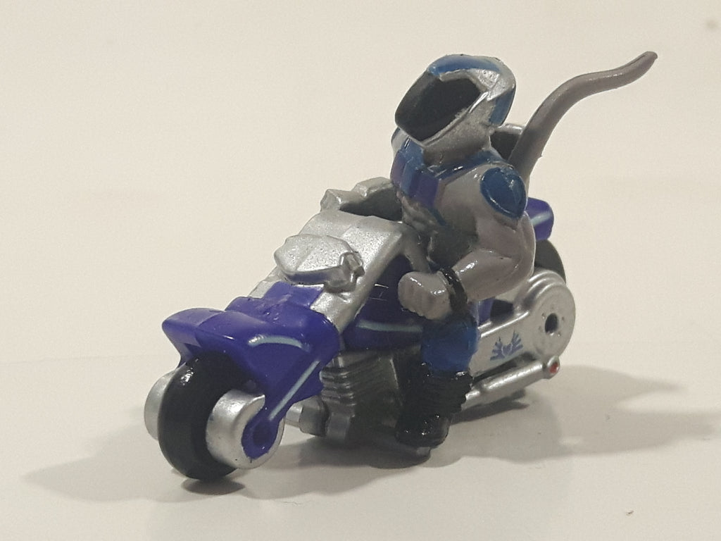 1993 Galoob Micro Machines Biker Mice From Mars Motorcycle Silver Blue ...