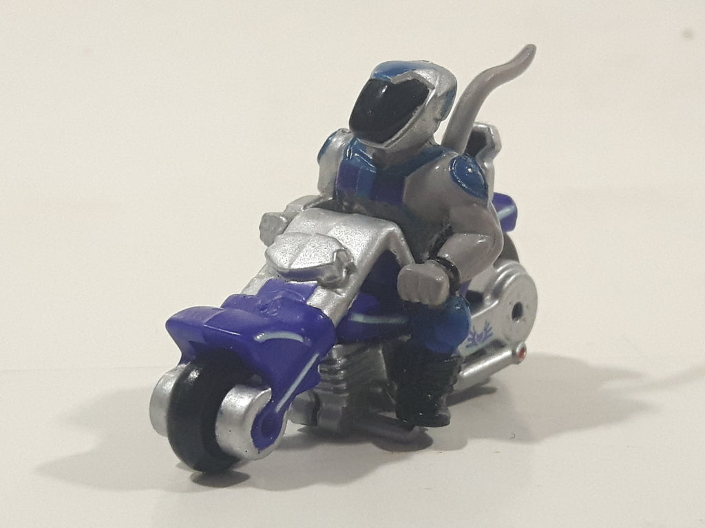 1993 Galoob Micro Machines Biker Mice From Mars Motorcycle Silver Blue ...