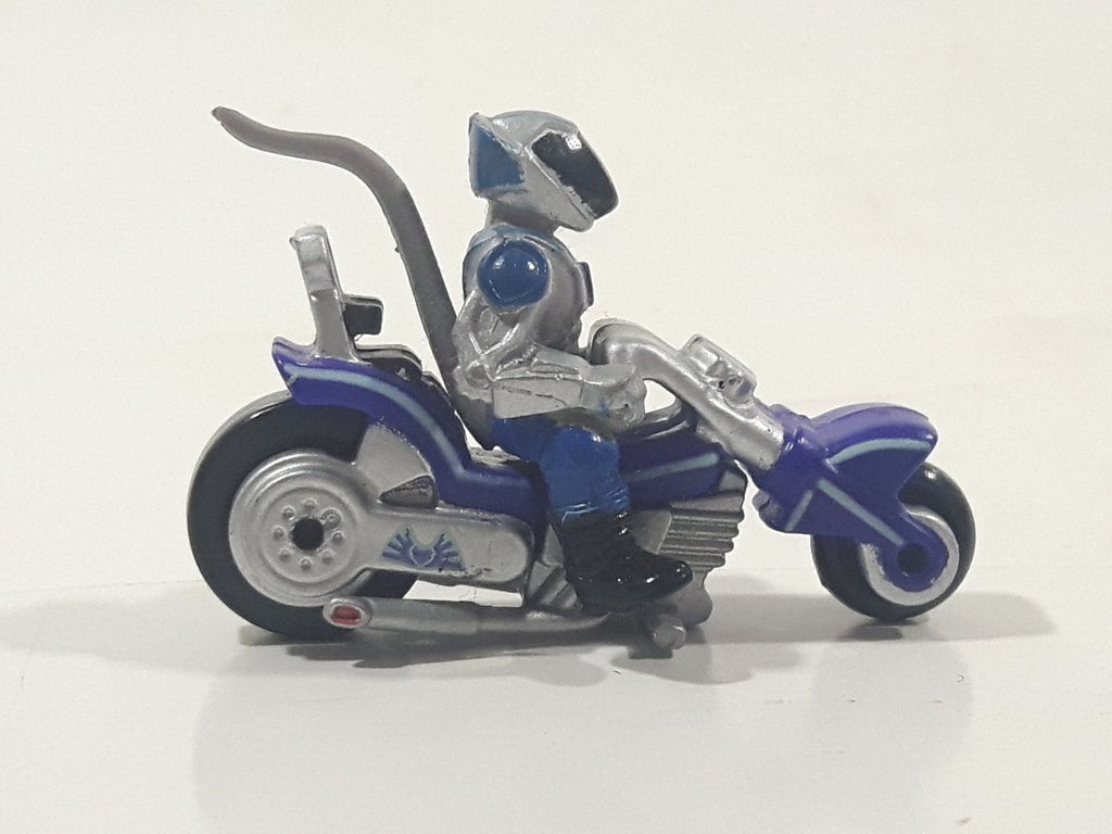 1993 Galoob Micro Machines Biker Mice From Mars Motorcycle Silver Blue ...