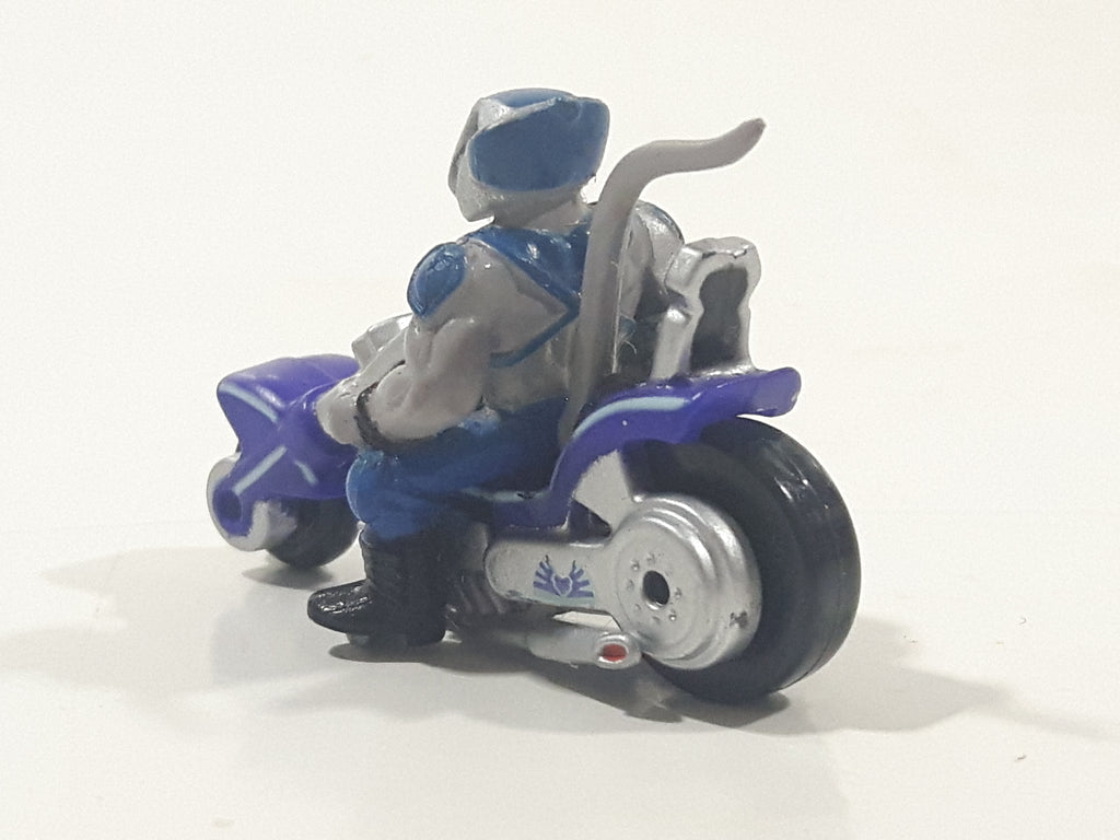 1993 Galoob Micro Machines Biker Mice From Mars Motorcycle Silver Blue ...