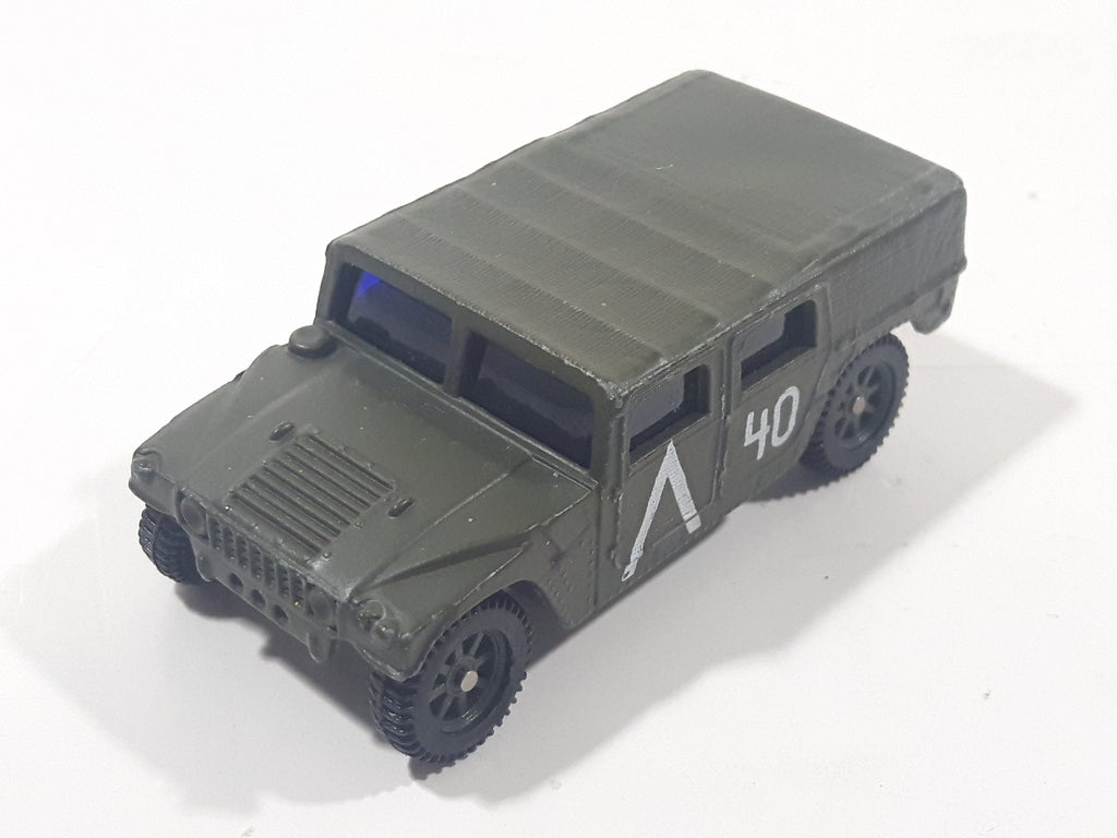 Maisto Commando Hum-V 40 Army Green Die Cast Toy Car Vehicle – Treasure Valley Antiques ...